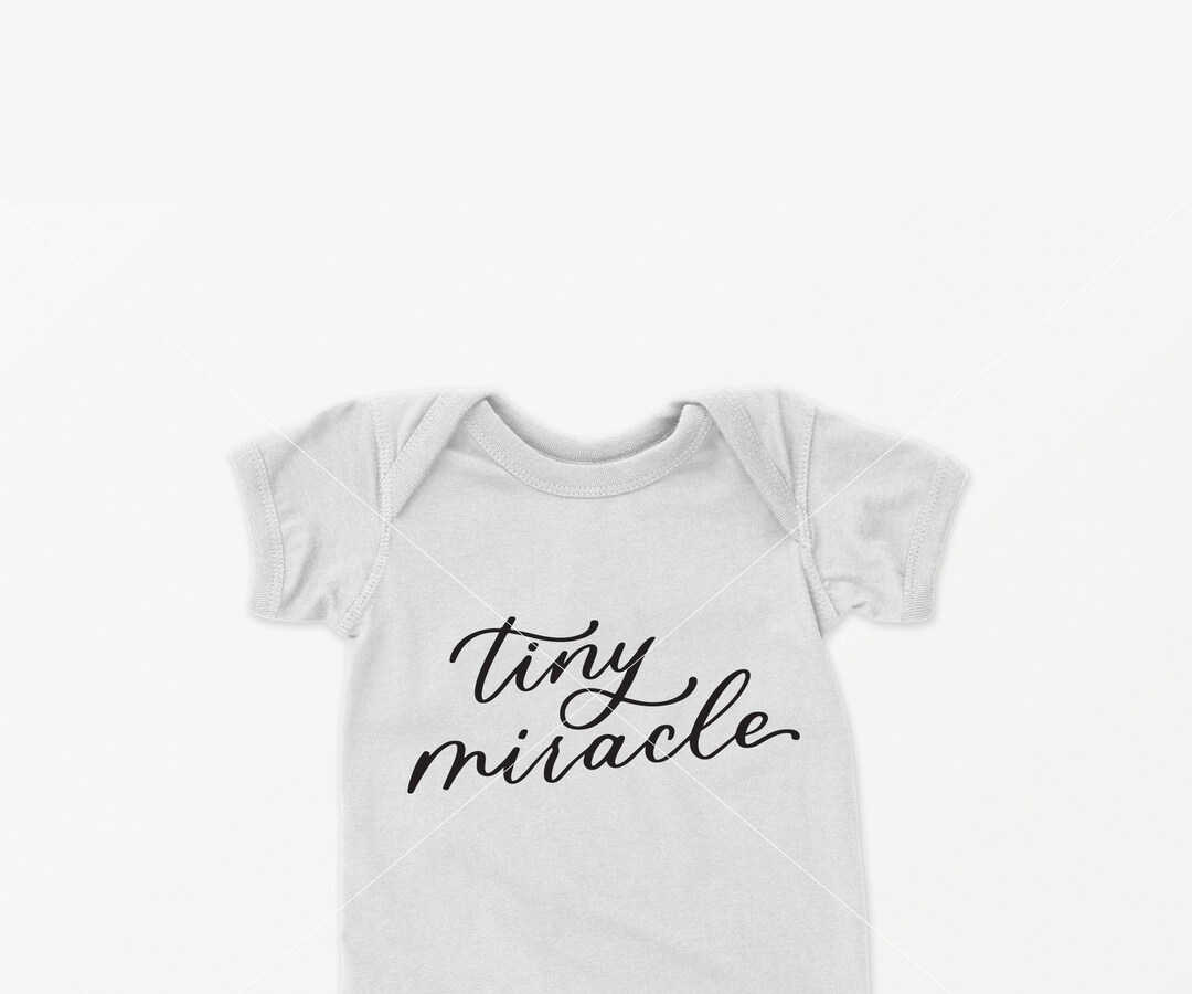 TINY MIRACLE Instant Download, Svg File, Cricut, Silhouette, Digital ...