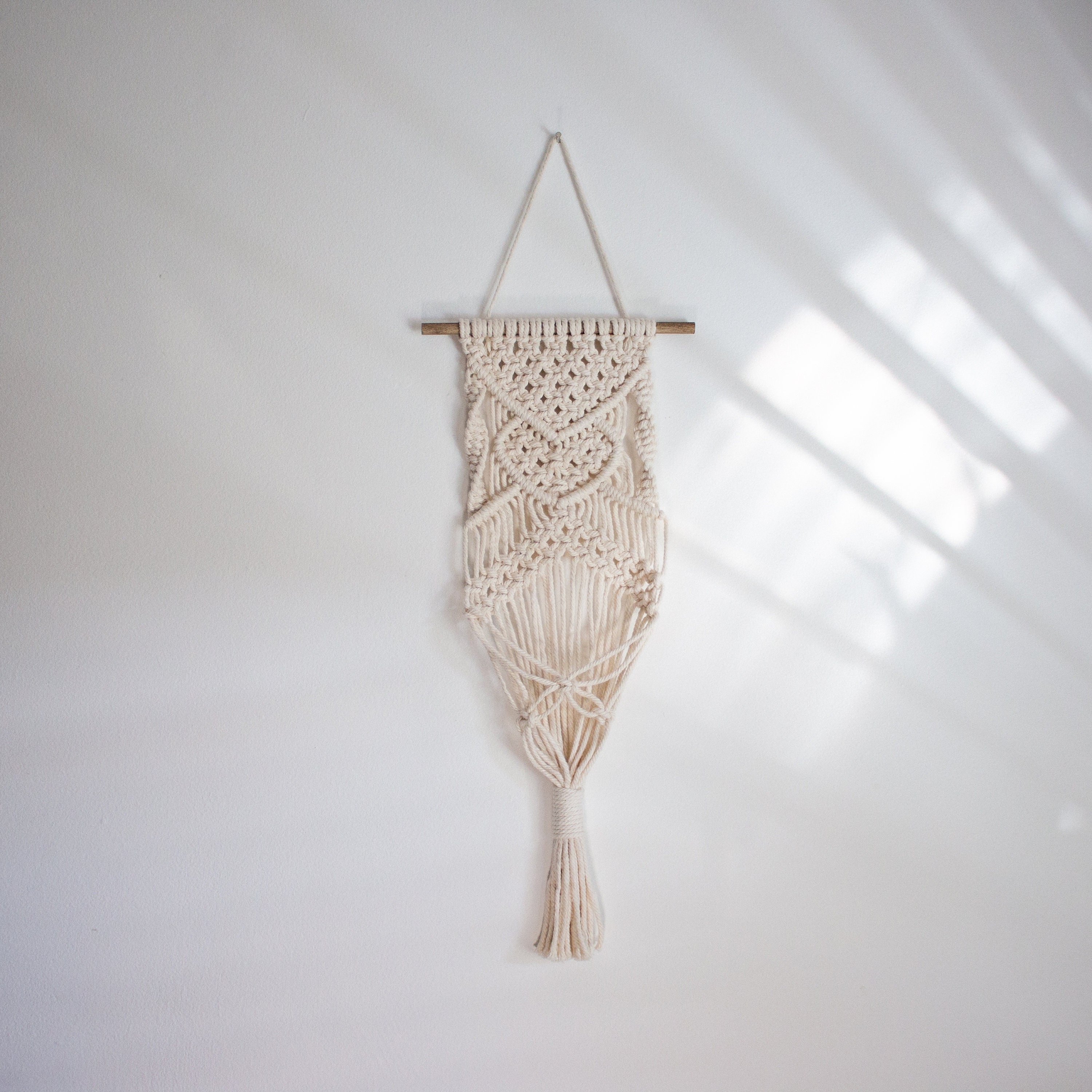 Macrame Wall Plant Hanger Macrame Wall Hanging Plant Holder - Etsy