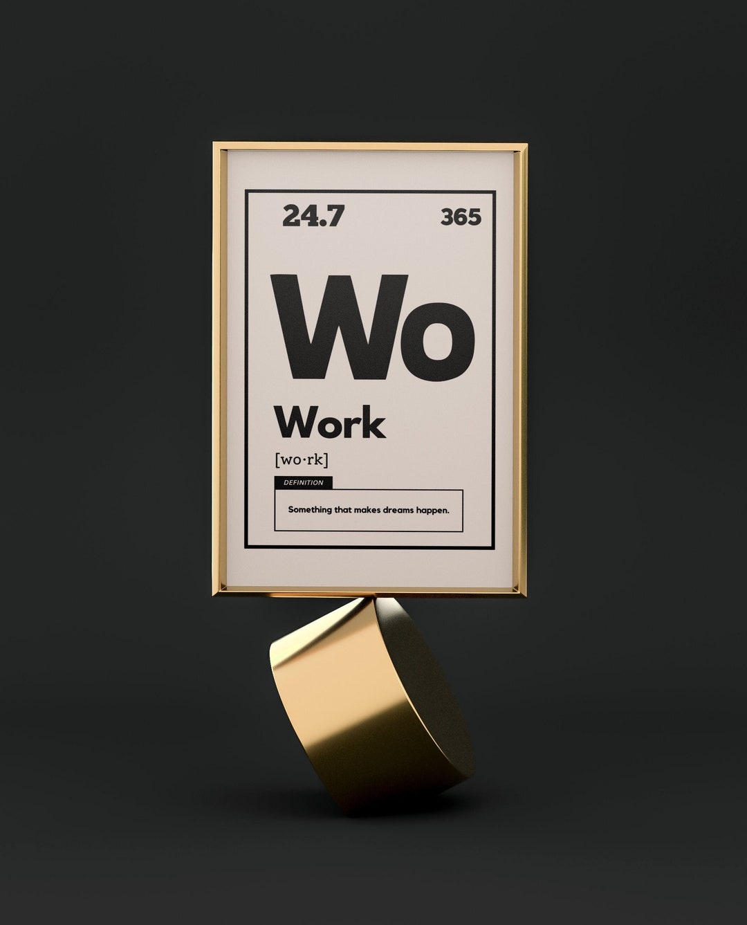 Timeless Wall Art Work Poster Motivational Quote Wall Art Trendy Wall ...