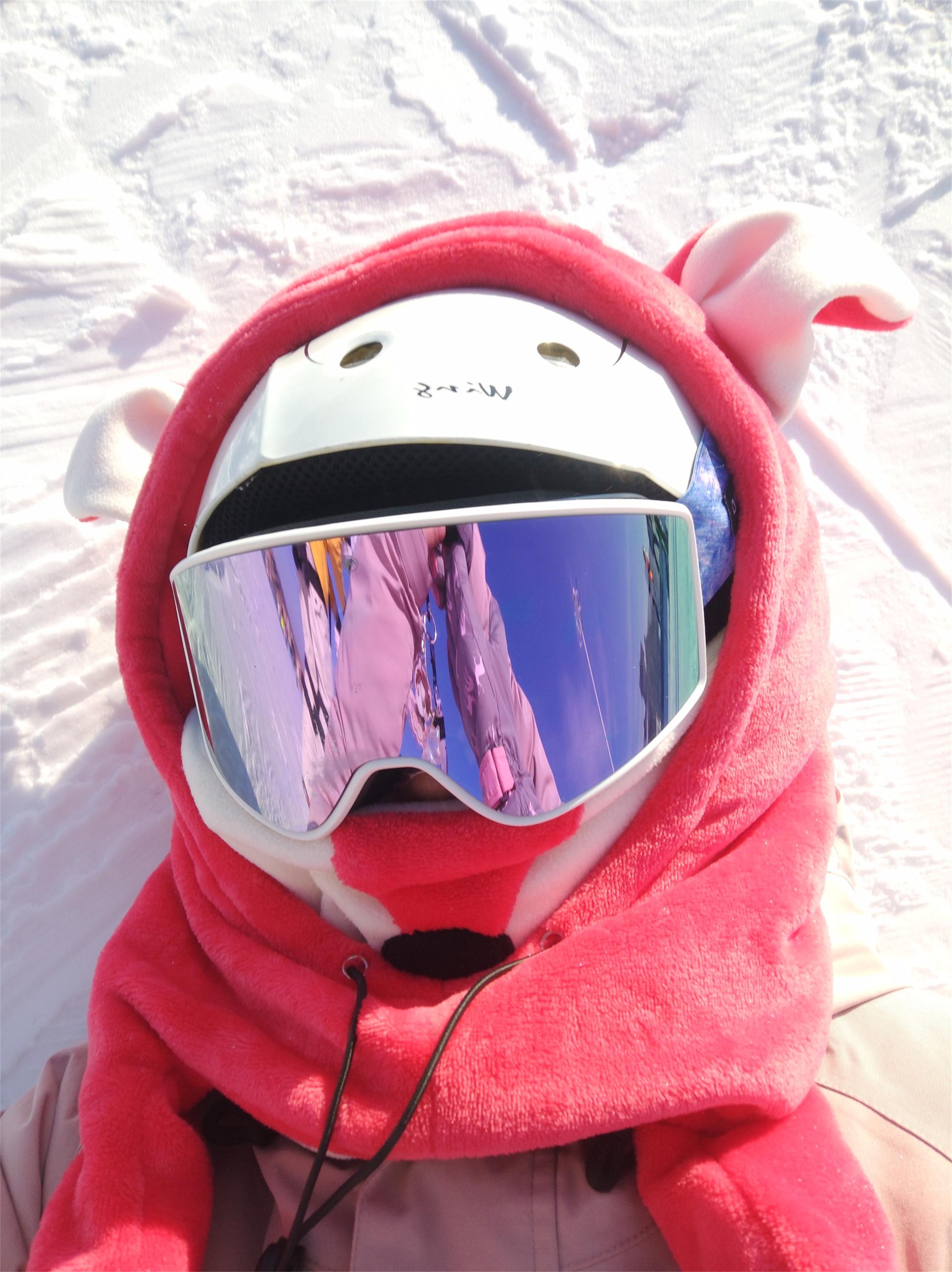 Red Fox Ski Mask Balaclava Hood, Moving Ears Animal Knit Hat, Gifts for ...