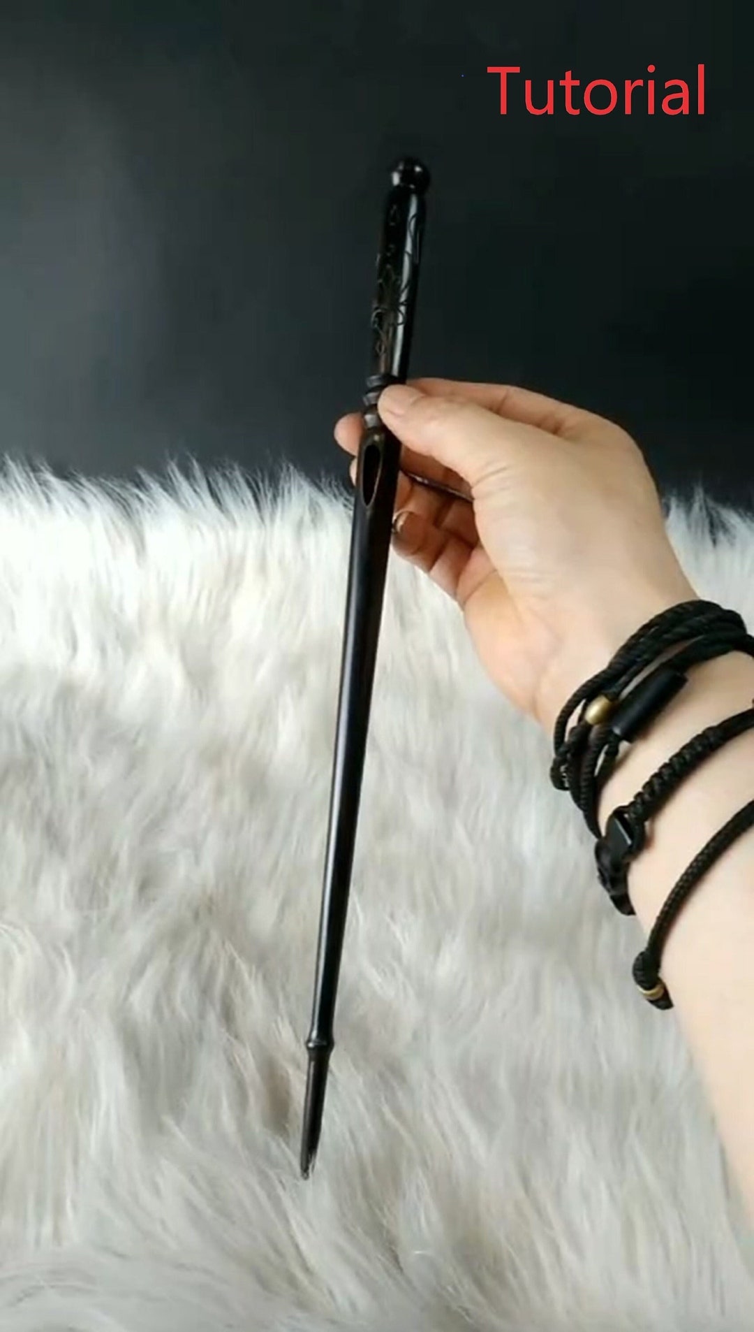 Video Tutorial: How TO Make a Wand_4 - Etsy