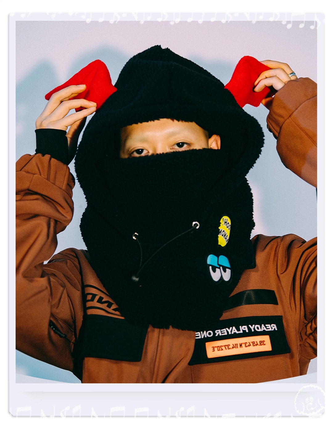 Black Bat Balaclava Hat, Ski Mask Balaclava Hood, Animal Knit Hat ...