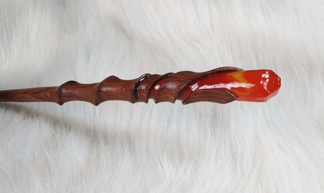 One of A Kind Red Oak Wand - Etsy