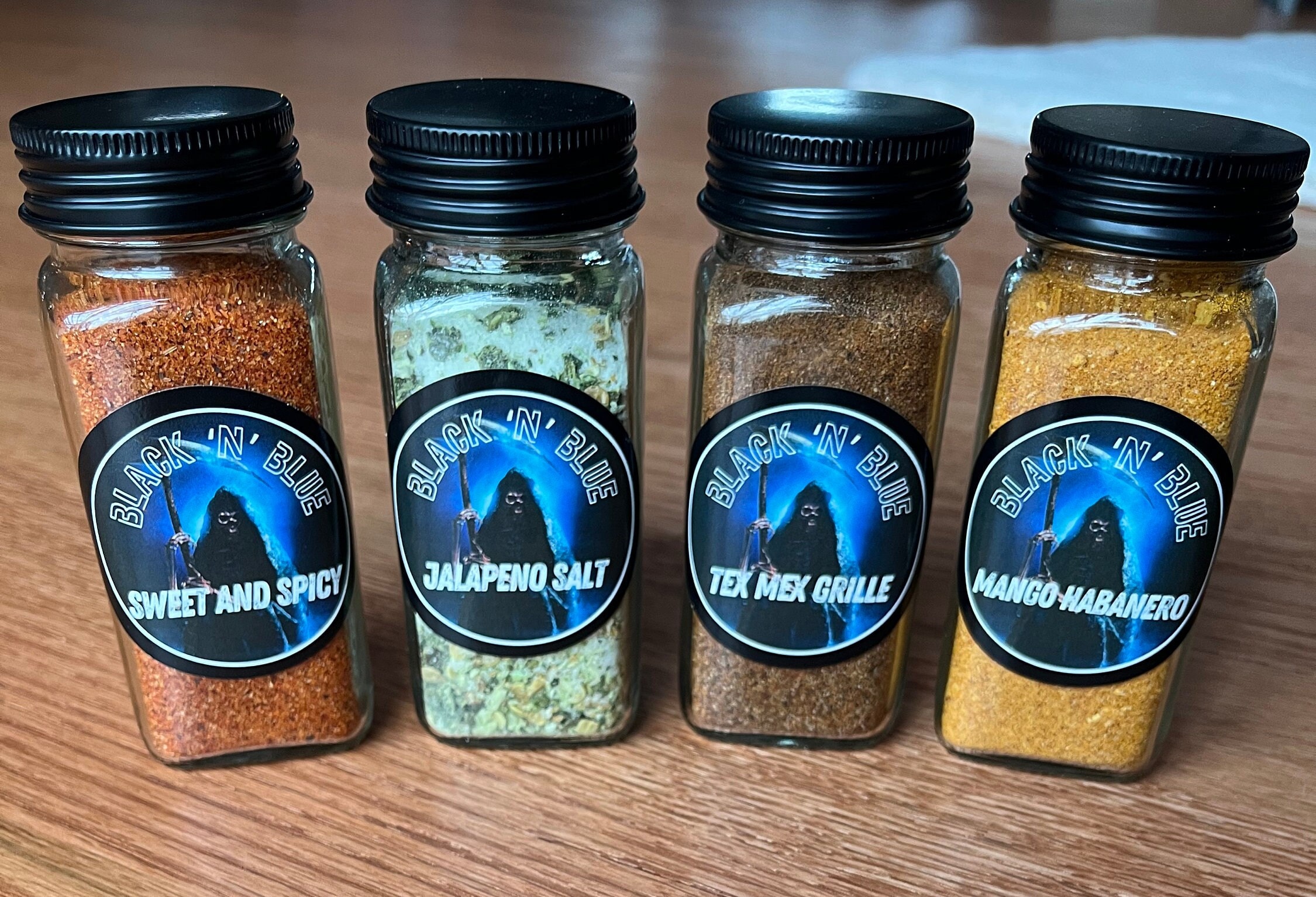 Customized 4-pack | Handcrafted Gourmet Spice Blends | Seasoning - Rub ...
