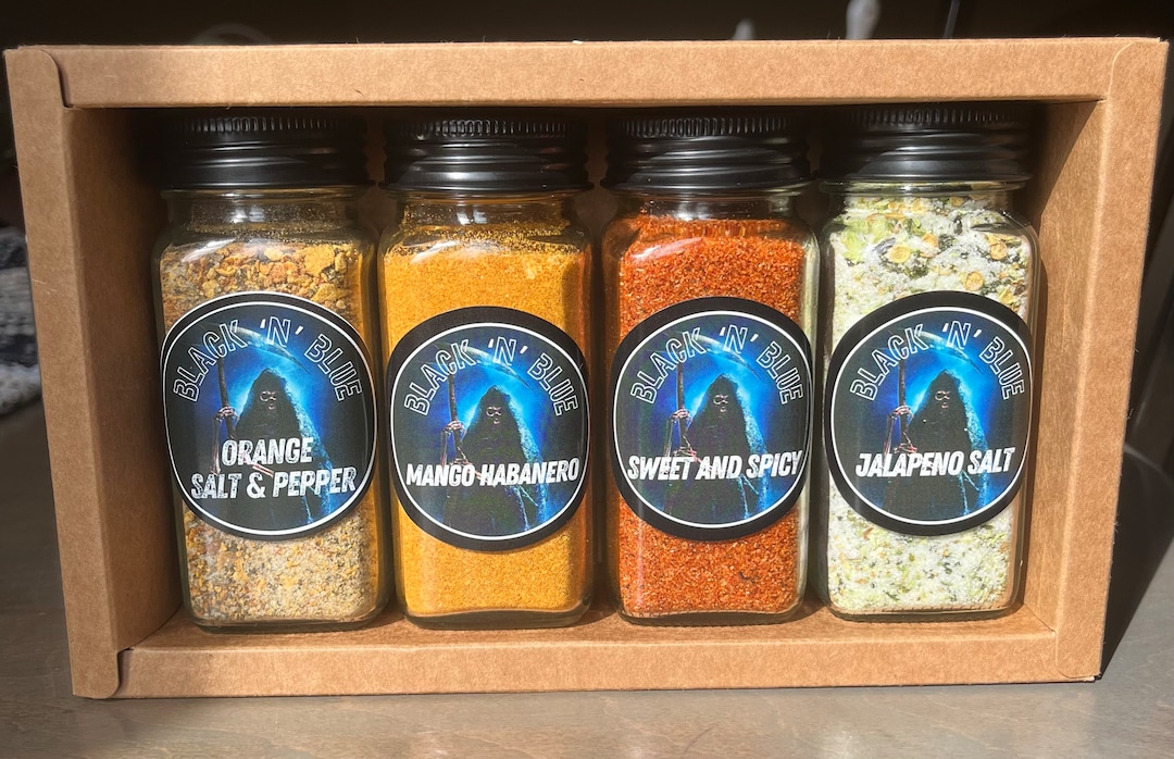 Customized 4-pack | Handcrafted Gourmet Spice Blends | Seasoning - Rub ...