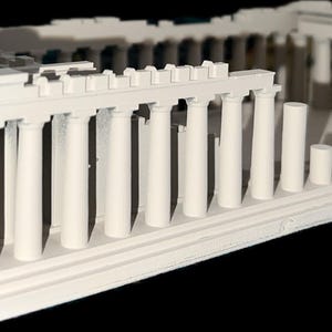 Parthenon - Athens Acropolis Model - Etsy