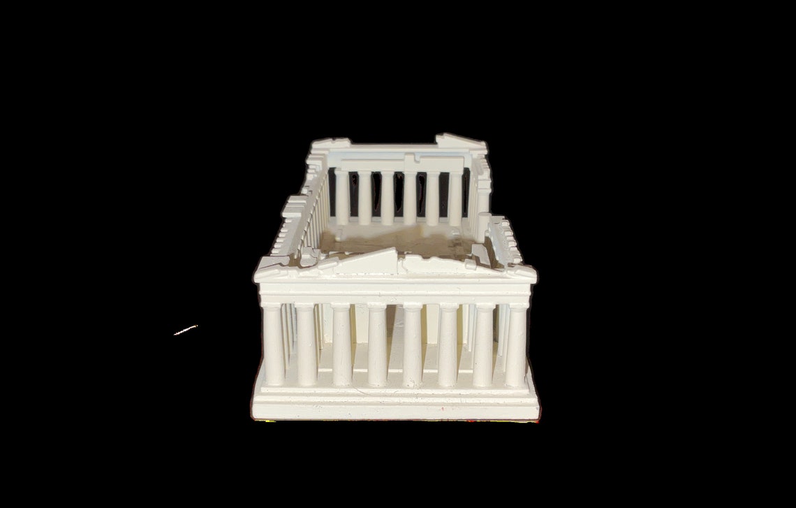 Parthenon - Athens Acropolis Model - Etsy
