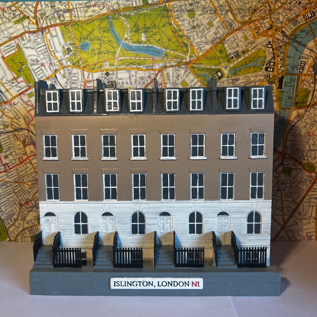 London Islington Terrace House Model - Etsy