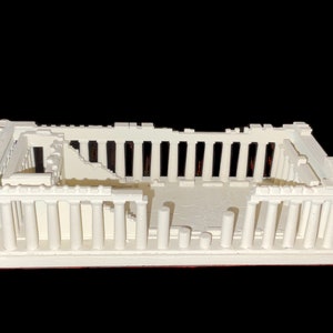 Parthenon - Athens Acropolis Model - Etsy