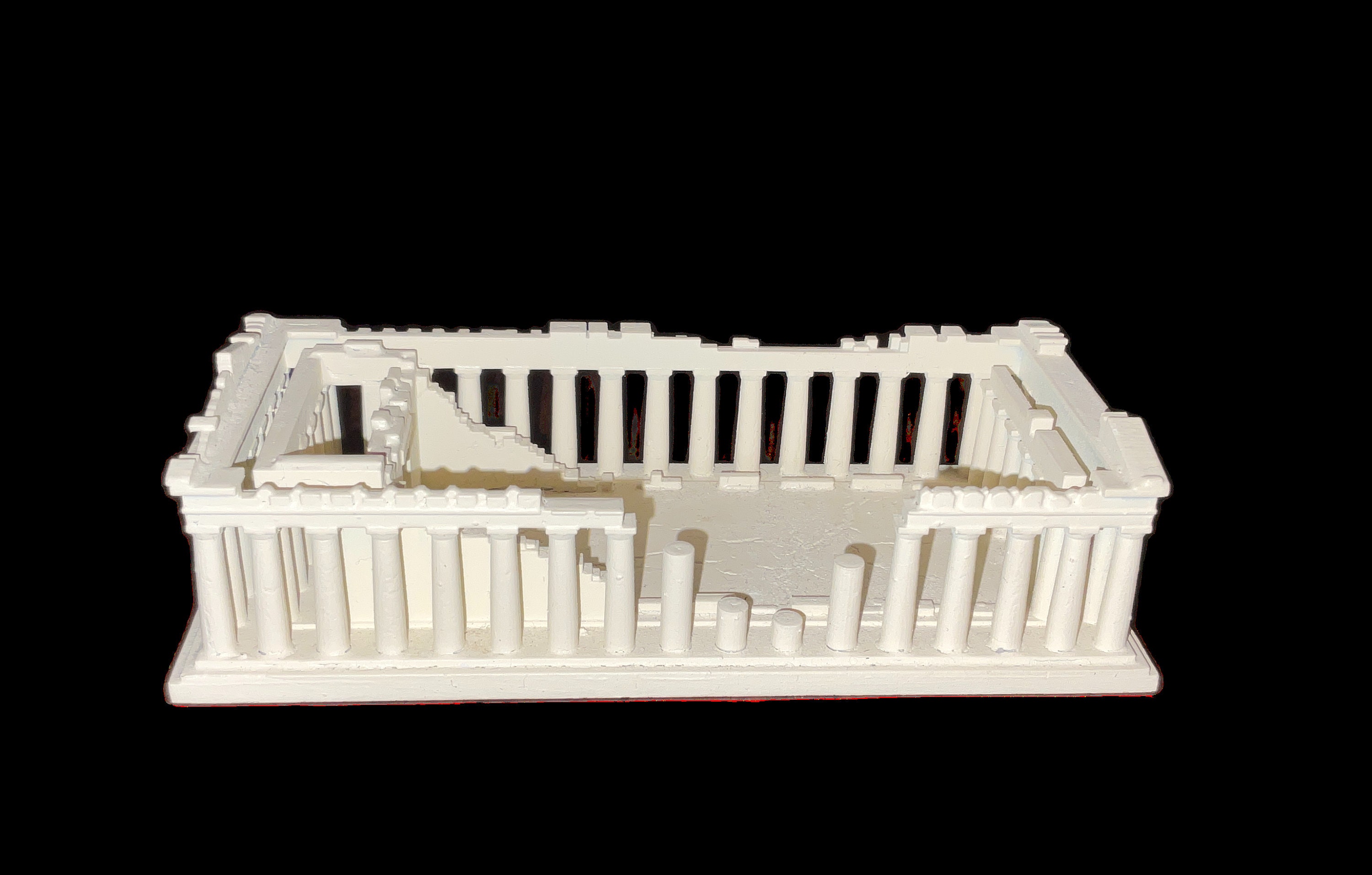 Parthenon - Athens Acropolis Model - Etsy