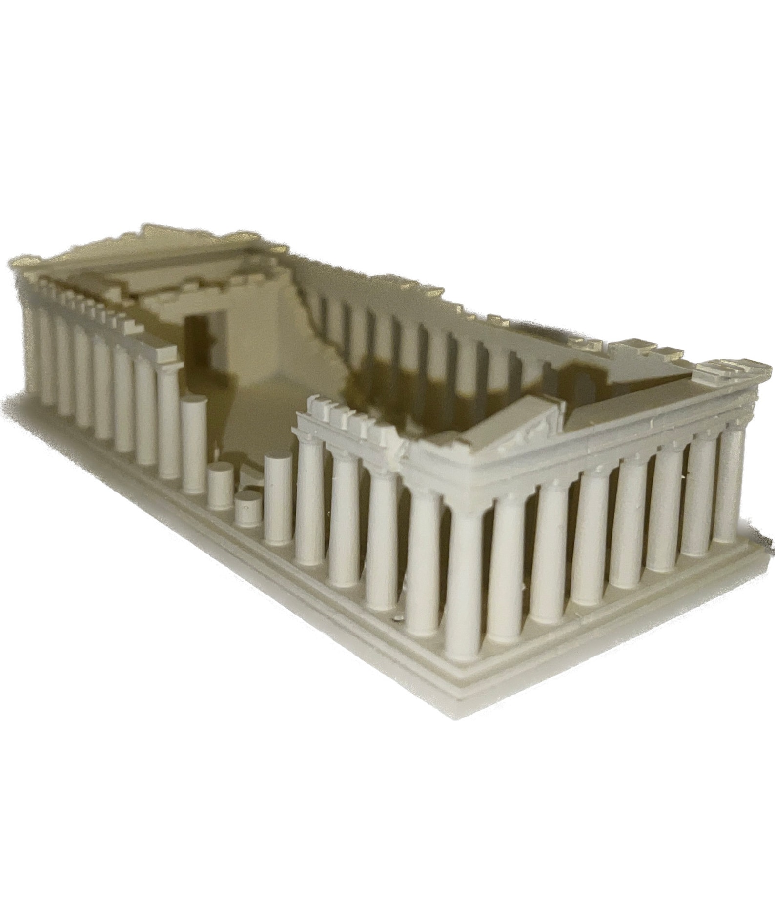 Parthenon - Athens Acropolis Model - Etsy