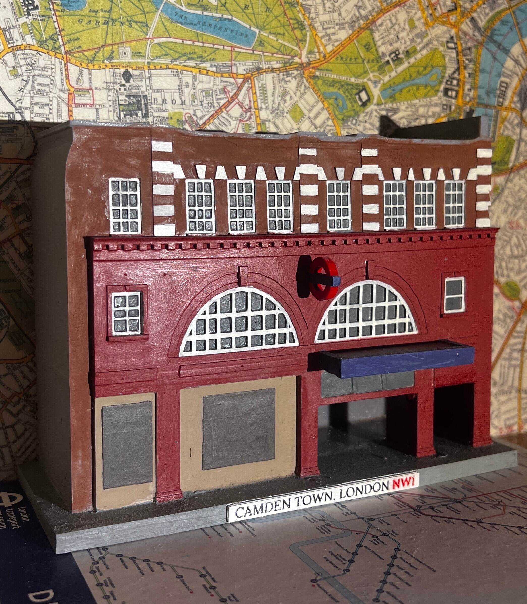 London Underground Station Model - Etsy