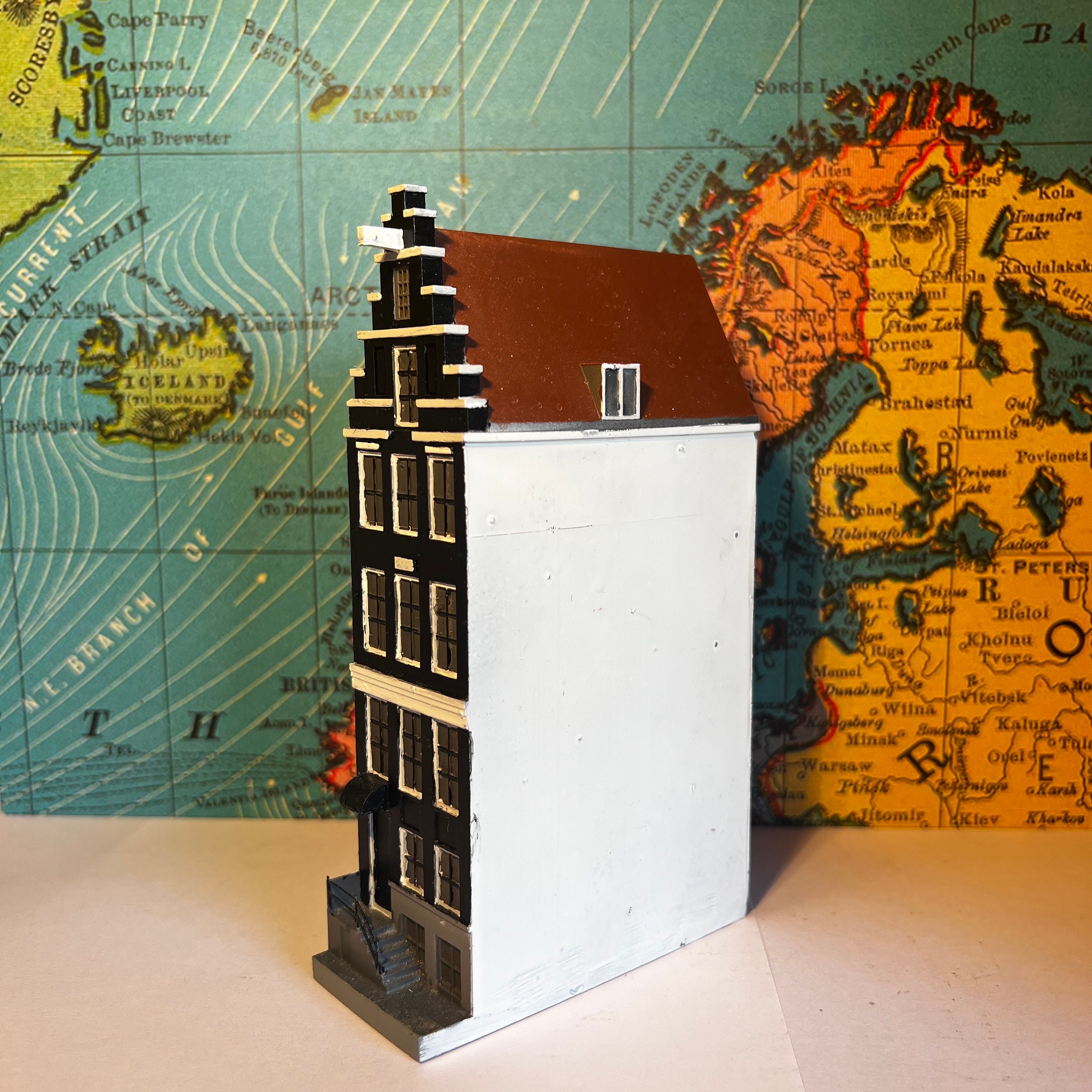 Amsterdam Hotel Canal House Architectural Model - Etsy