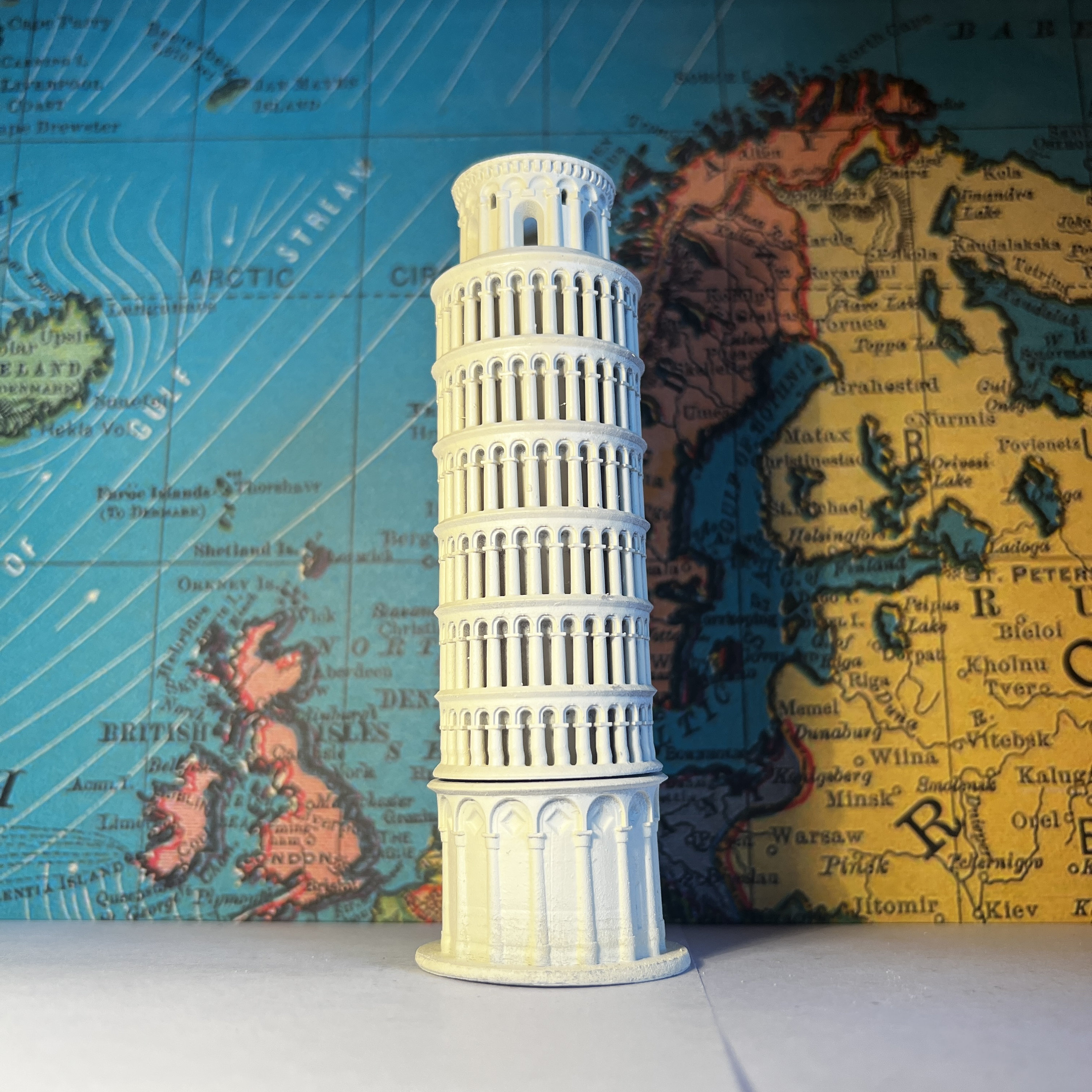 Leaning Tower of Pisa - Scale Model - Etsy