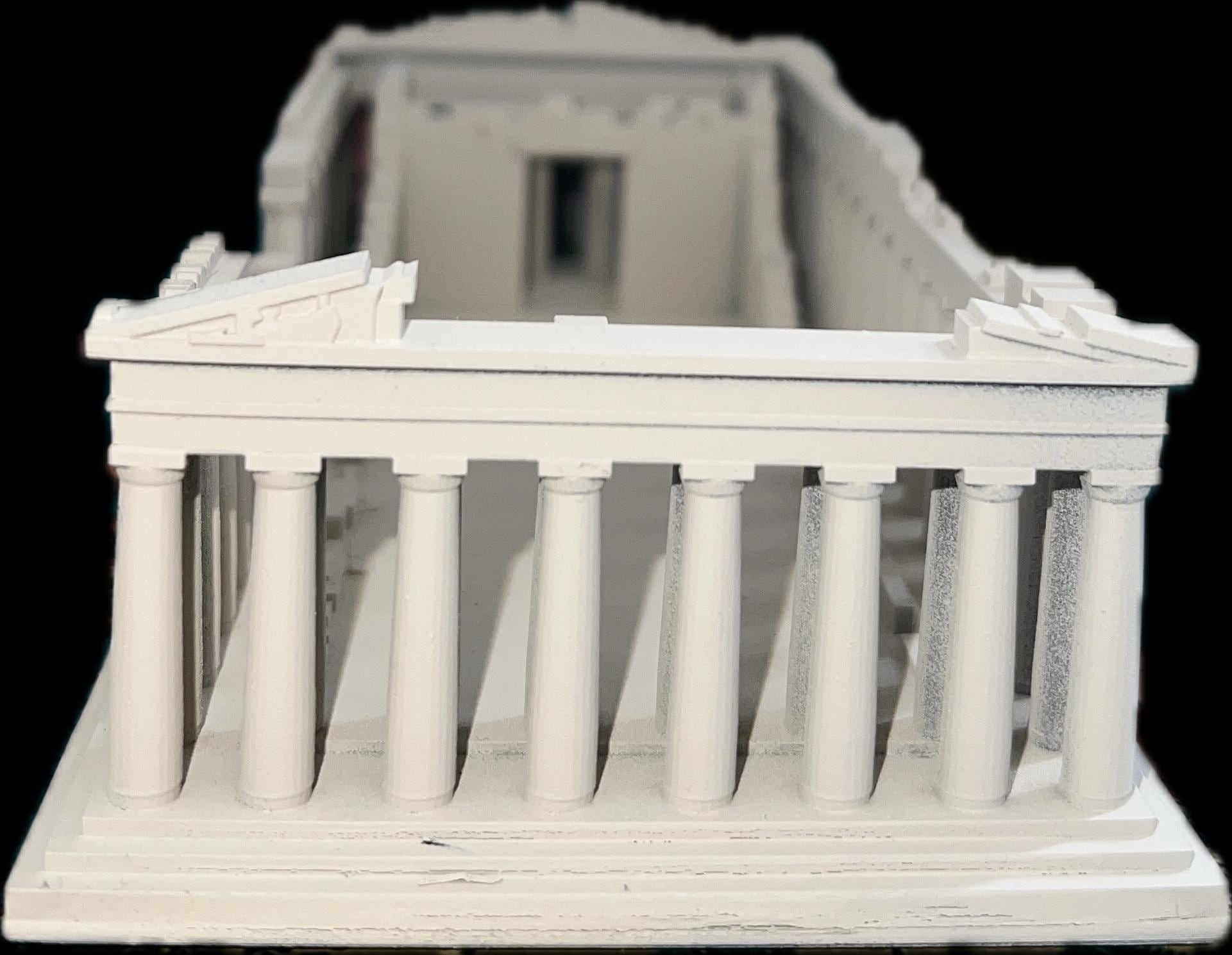 Parthenon - Athens Acropolis Model - Etsy
