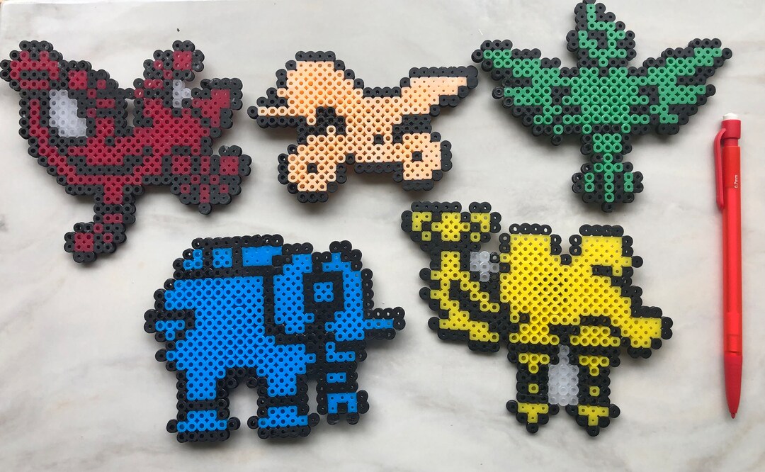 Zelda Divine Beast Perler Beads - Etsy