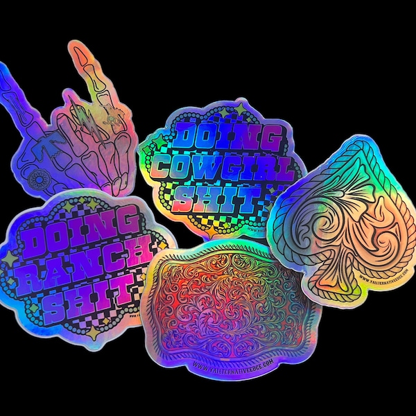 Western Stickers - Etsy
