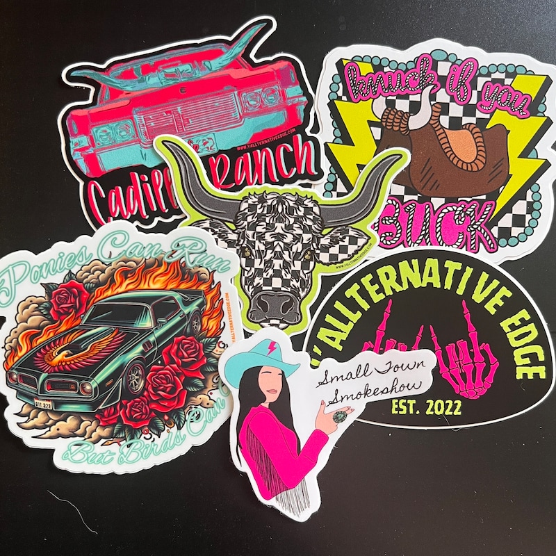Western Stickers - Etsy