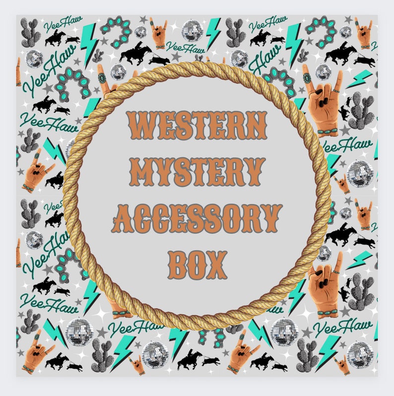 Western Accessory Mystery Box Western Jewelry Boho Yallternative ...