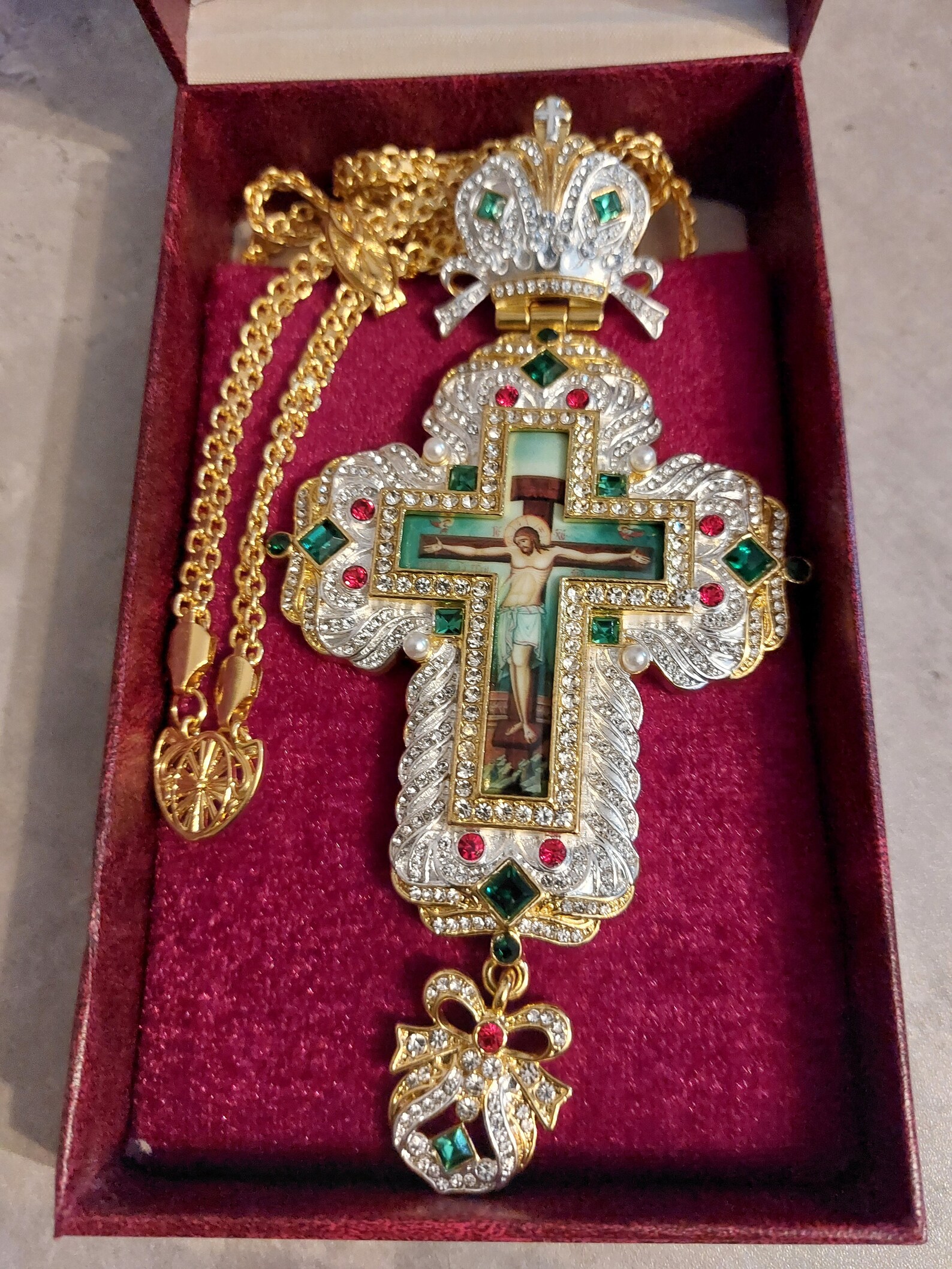 Pectoral Orthodox Cross - Etsy