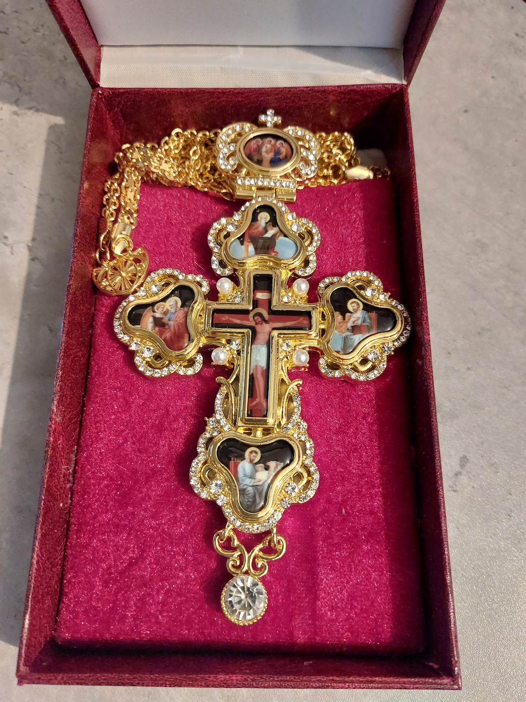 Pectoral Orthodox Cross - Etsy