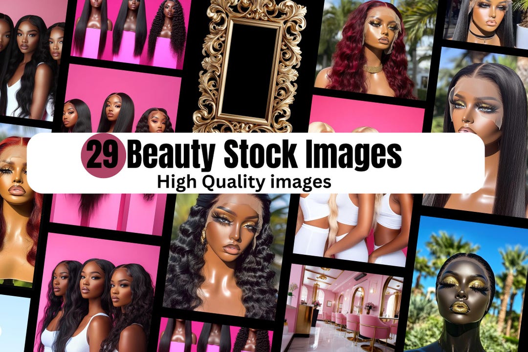 Stock Beauty Images Bundle | High Quality Hair & Makeup Photos for ...