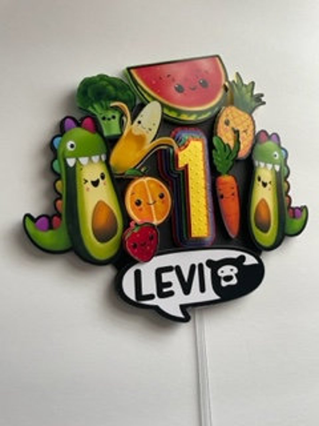 Hey Bear Sensory Cake Topper - Etsy