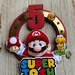 Super Mario Cake Topper Centerpiece Birthday Decorations - Etsy