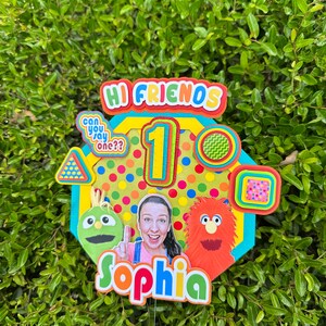 Ms Rachel Custom Cake Topper / Ms Rachel Centerpiece / Birthday Party ...