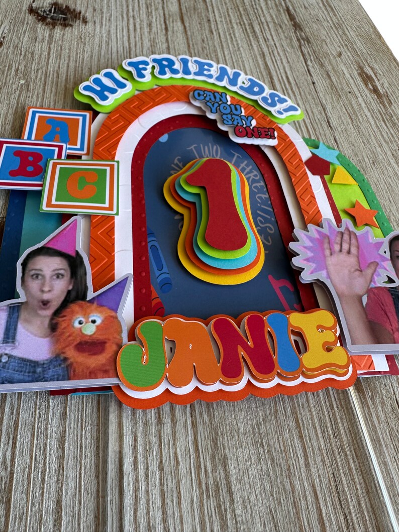 Ms. Rachel Inspired Birthday Cake Topper/ Ms Rachel Inspired - Etsy