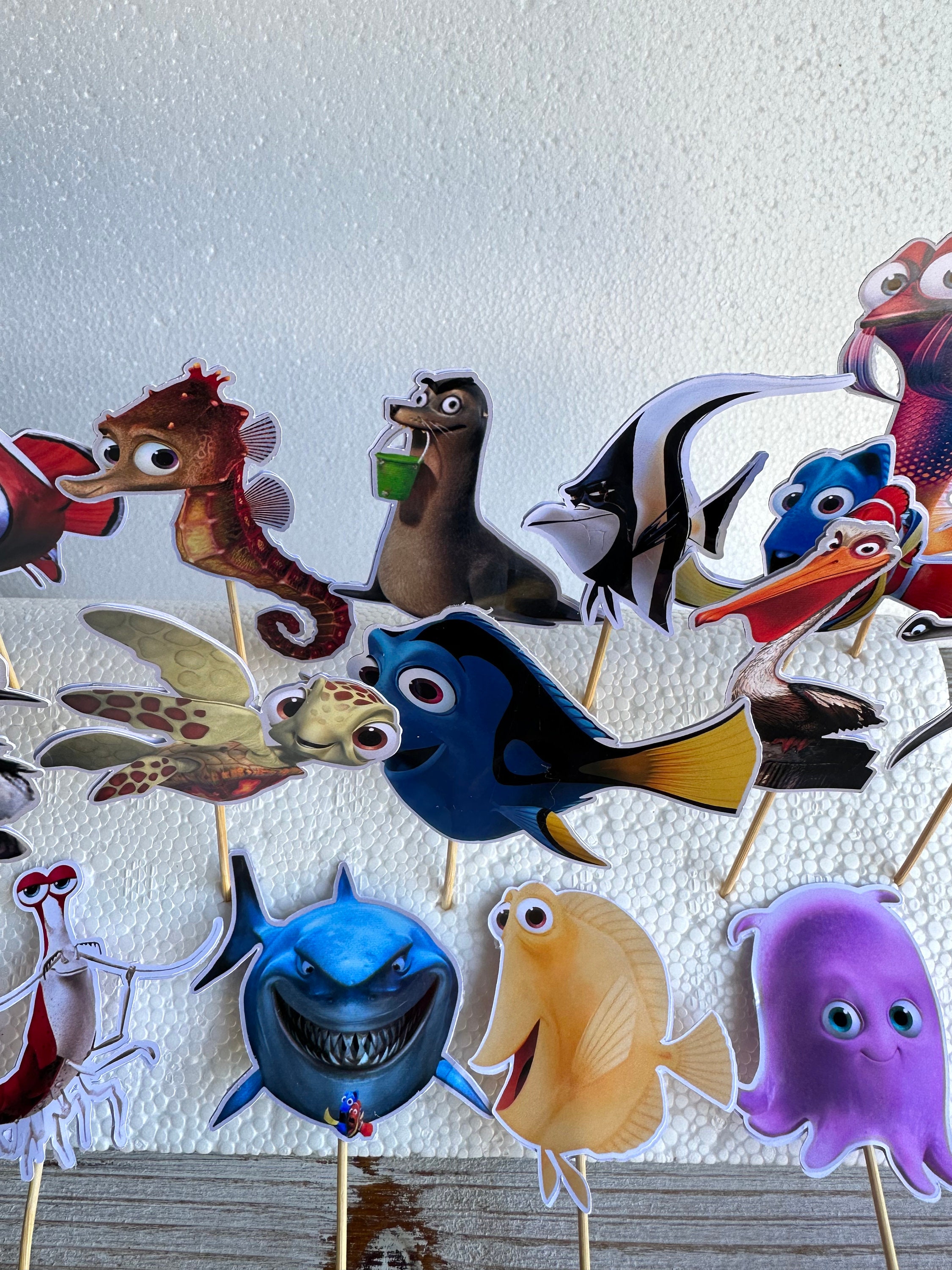 Finding Dory Nemo Cupcake Toppers / Custom Cupcake-topper - Etsy