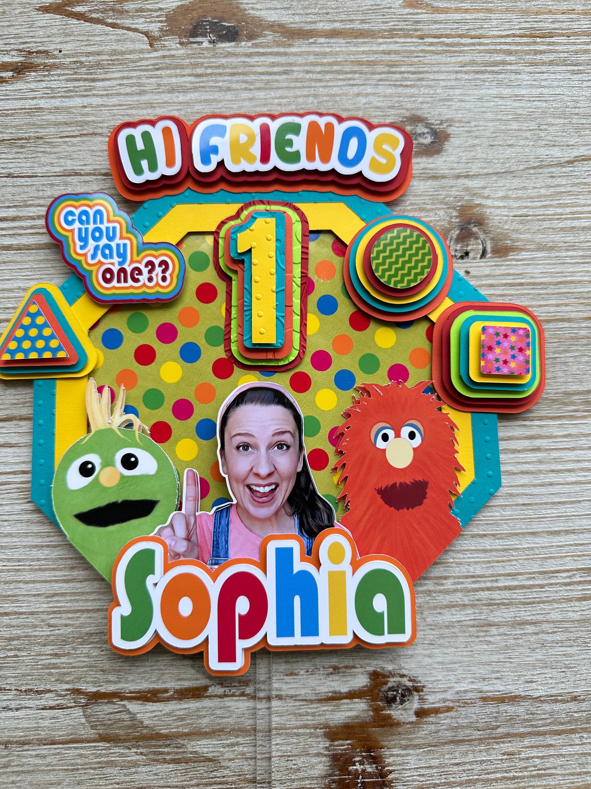 Ms Rachel Custom Cake Topper / Ms Rachel Centerpiece / Birthday Party ...