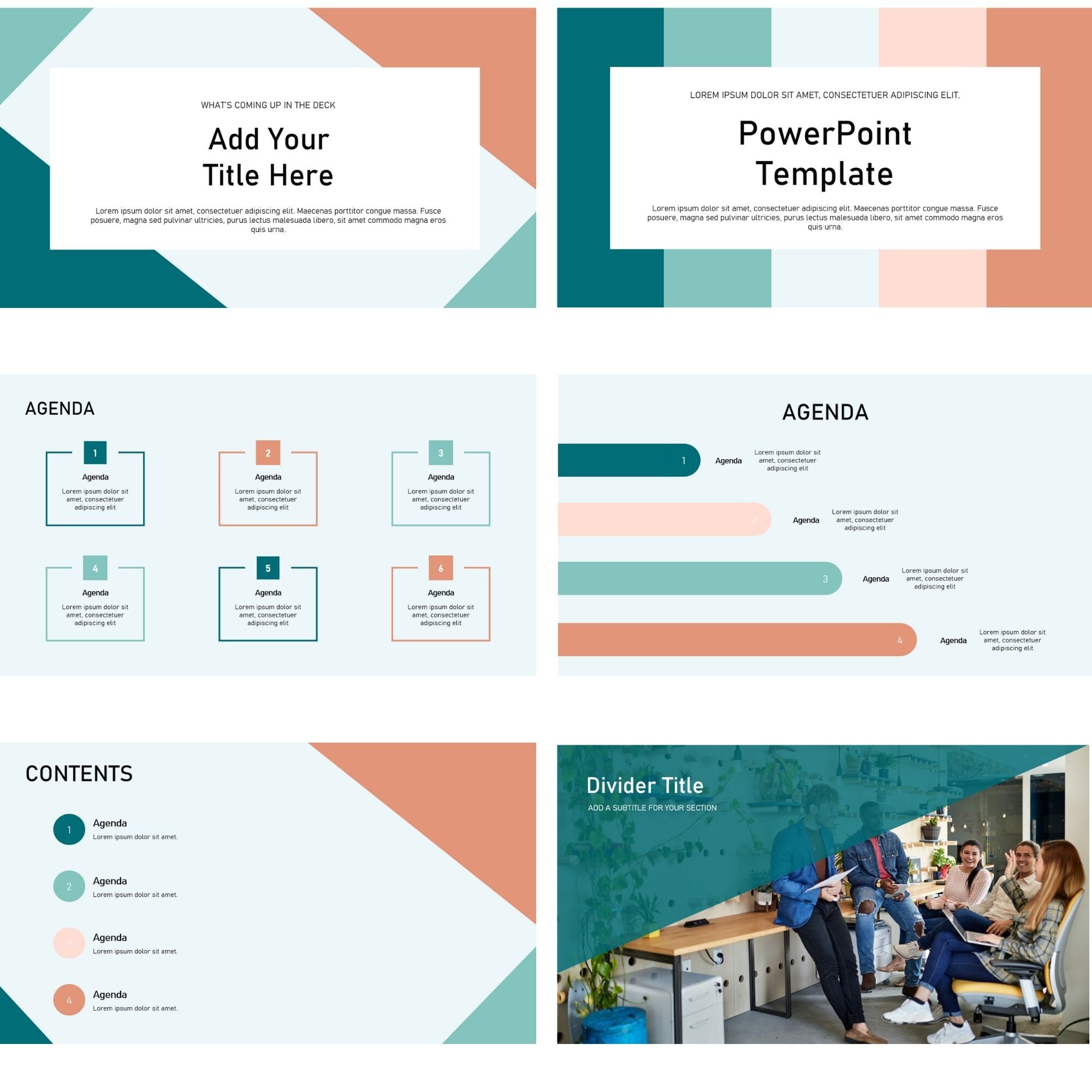 Clean Business Powerpoint Deck Template - Etsy
