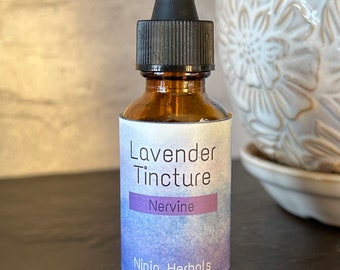 Lavender Tincture - Etsy