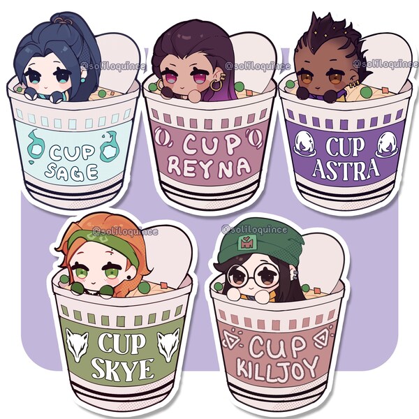 Valorant Stickers - Etsy