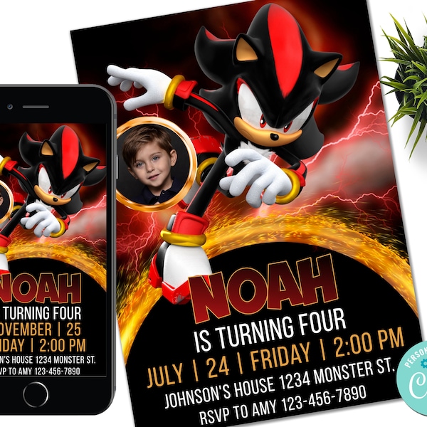 Shadow the Hedgehog - Etsy