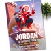 Pool Party Spidey Invitation His Amazing Friends Birthday Party Invite ...