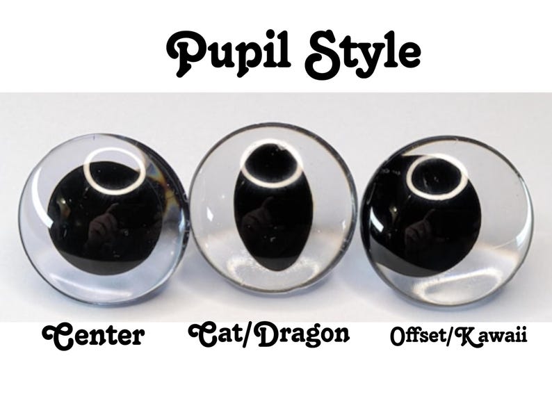 Ember Eclipse Safety Eyes – Hand Painted Color Changing | Resin Eyes ...