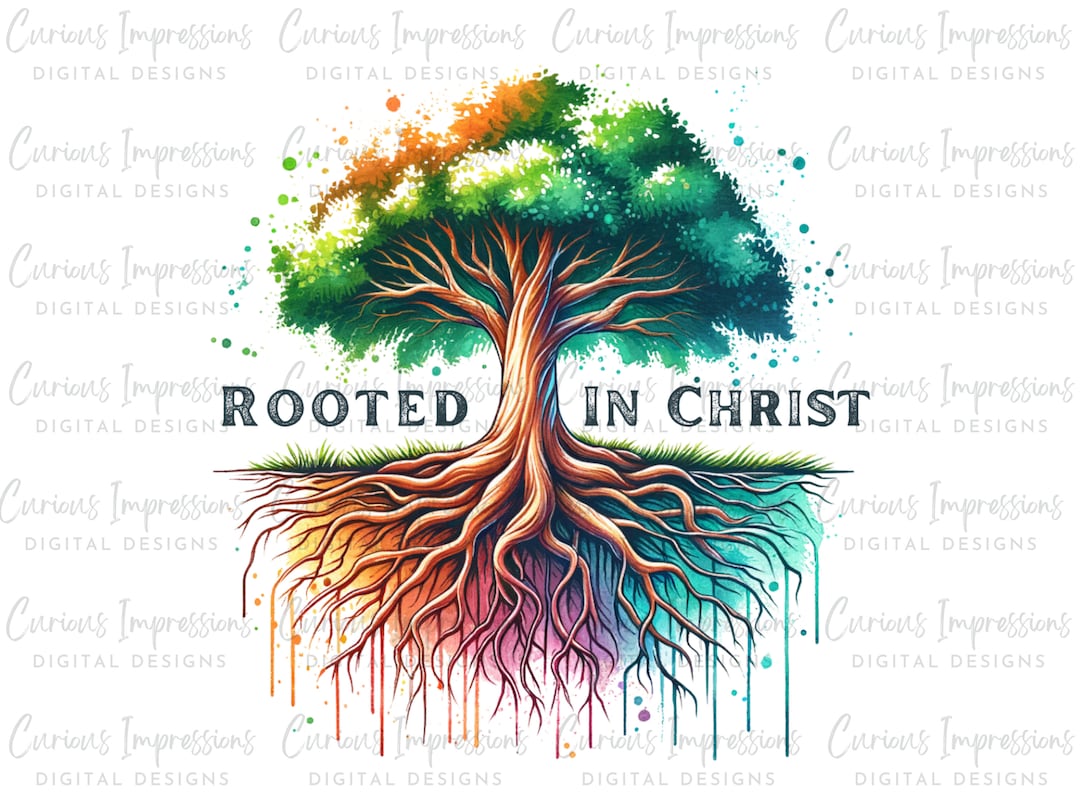 Rooted in Christ Png, Trendy Christian Shirt, Jesus Shirt, Christian ...