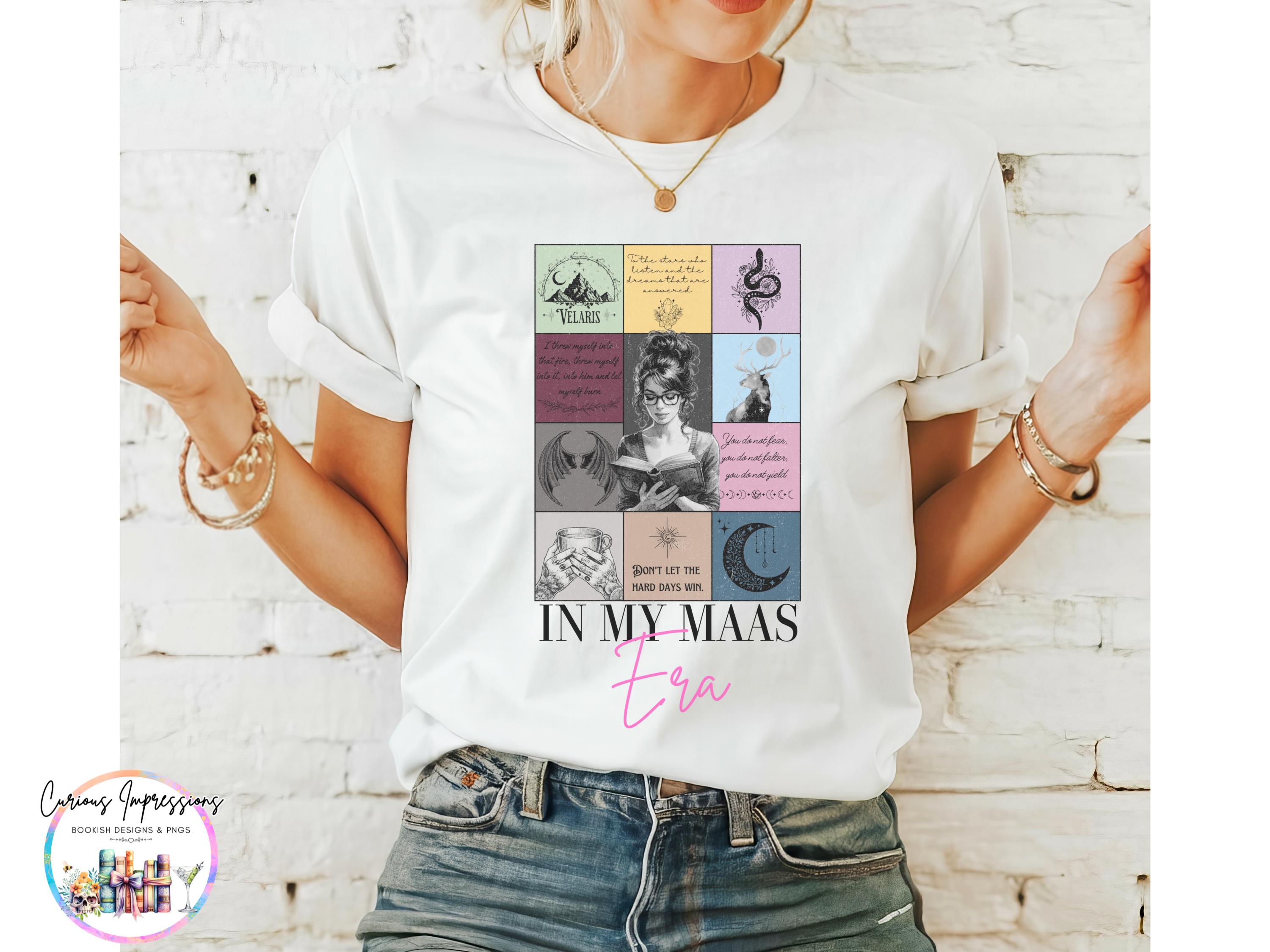 In My Maas Era Png, SJM Merch Png, ACOTAR Png, the Night Court, City of ...