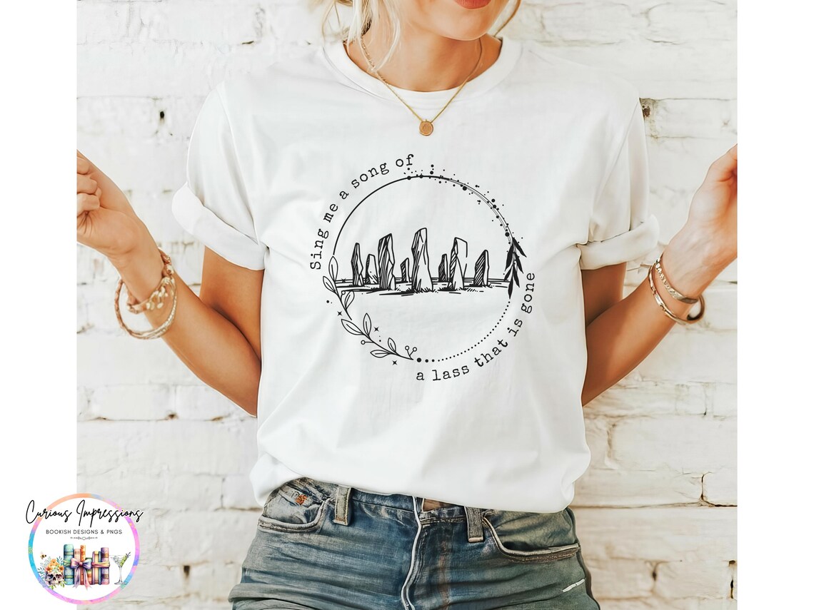 Sing Me A Song Png, Inspired Merch, Bookish Png, Book Lover, Fantasy ...