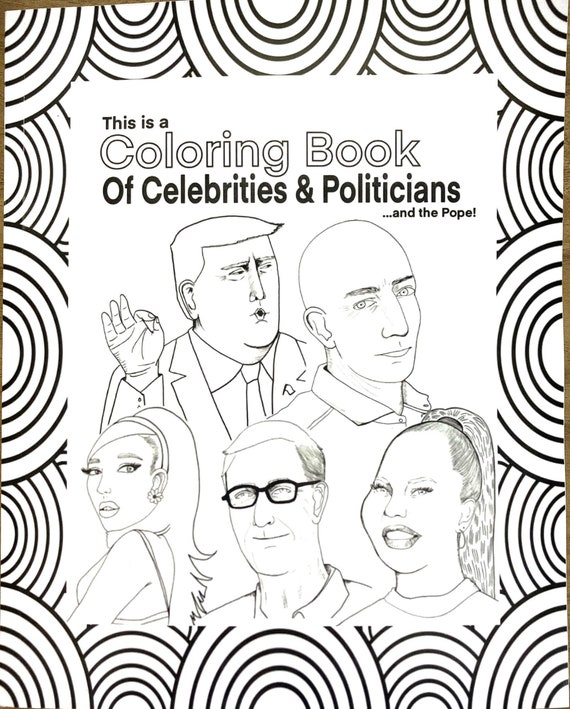 Famous Celebrity Coloring Pages