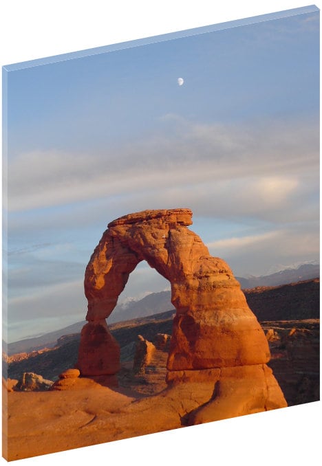 Delicate Arch and Moon Arches National Park - Etsy