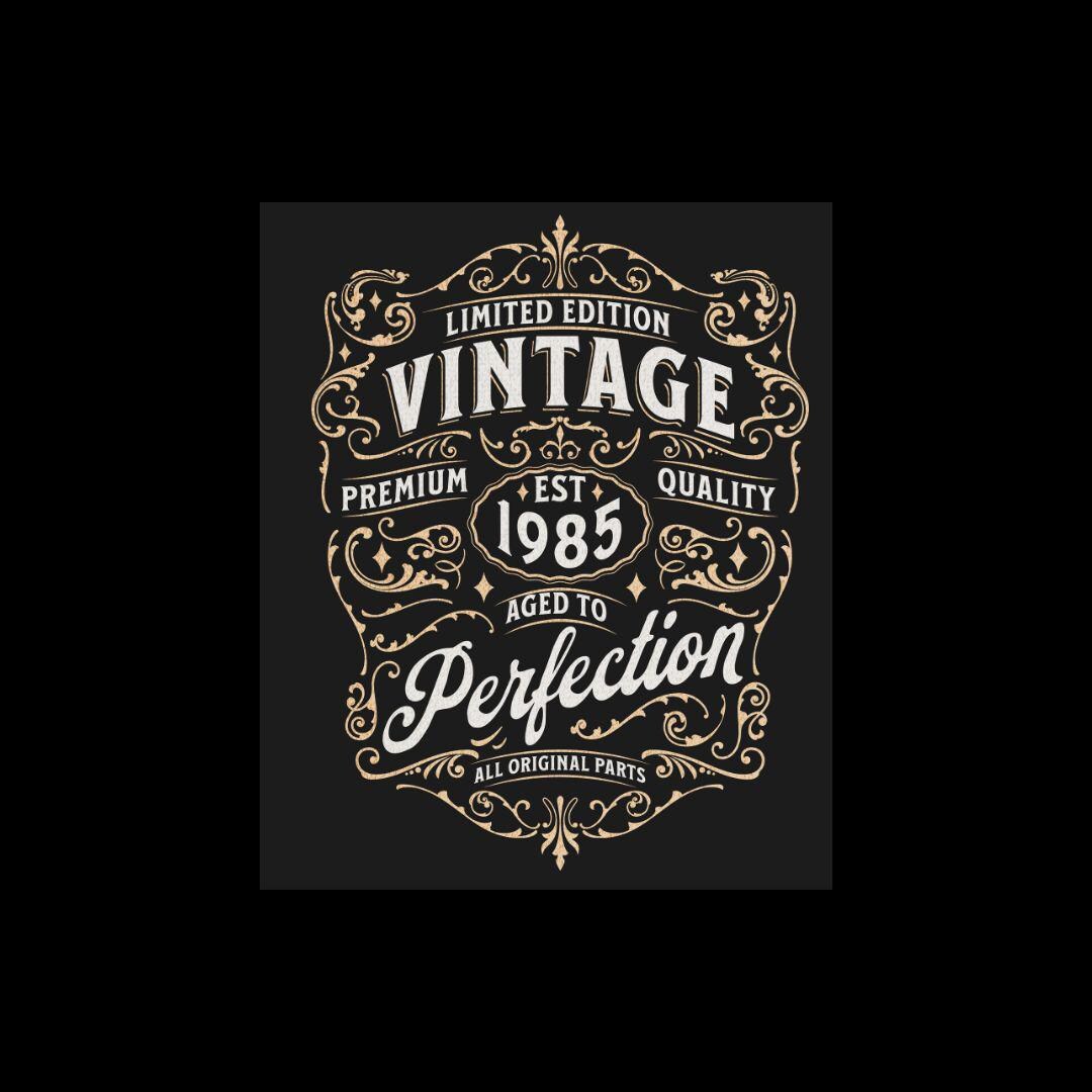 1985 Birthday Png 1985 Birthday Shirt 1985 Birthday Gift Shirt Vintage ...