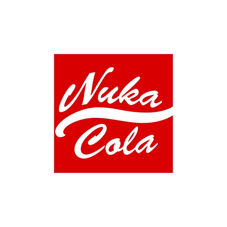 Nuka Cola Fallout Design Fallout Svg, Silhouette, Cricut, Clipart Cut ...