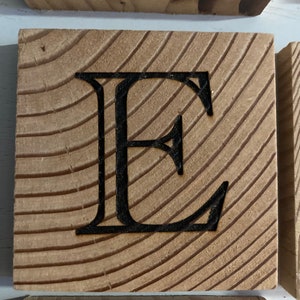 Custom Engraved Letter Tiles - Etsy