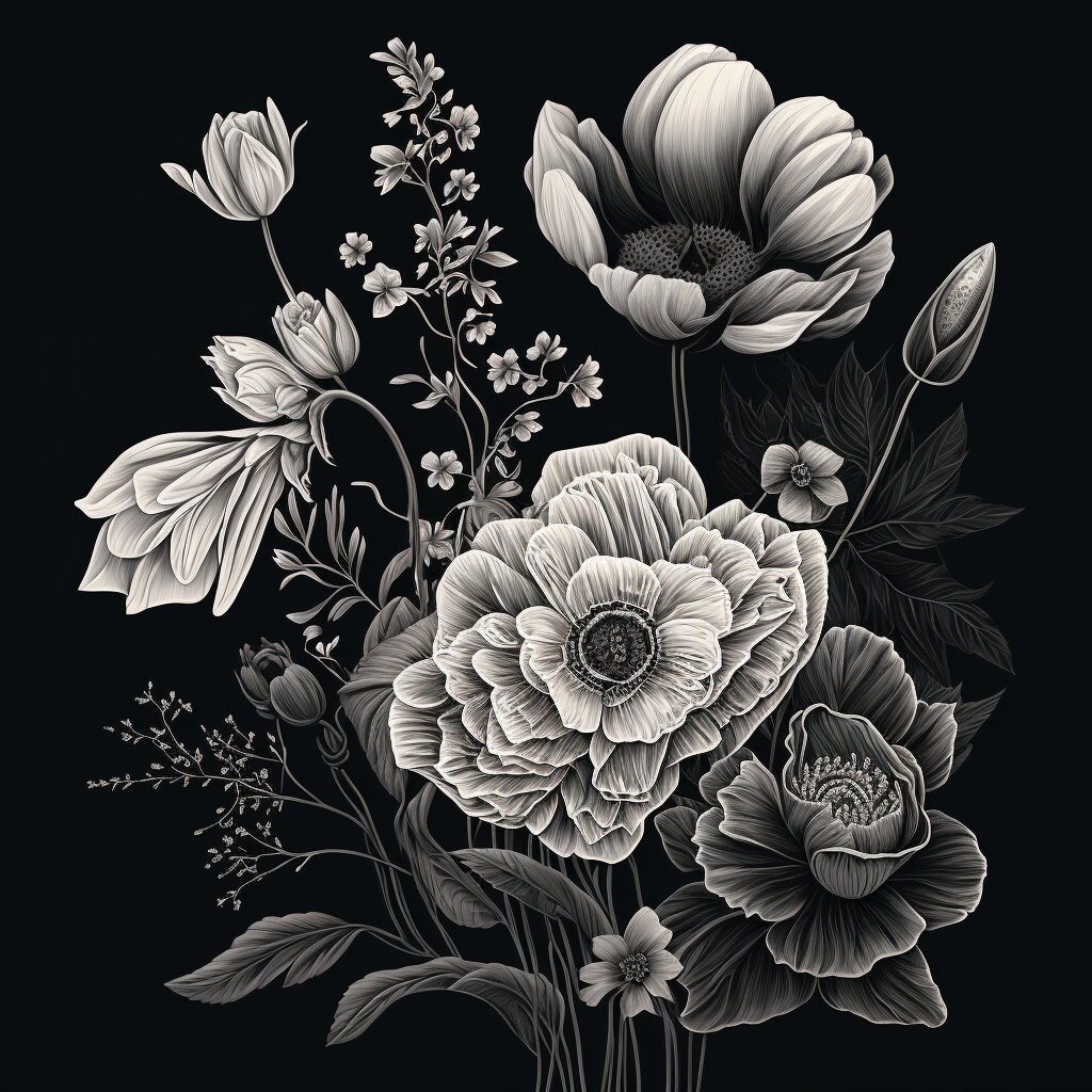16 Coloriages De Fleurs, Coloriages Relaxants, Nature - Etsy