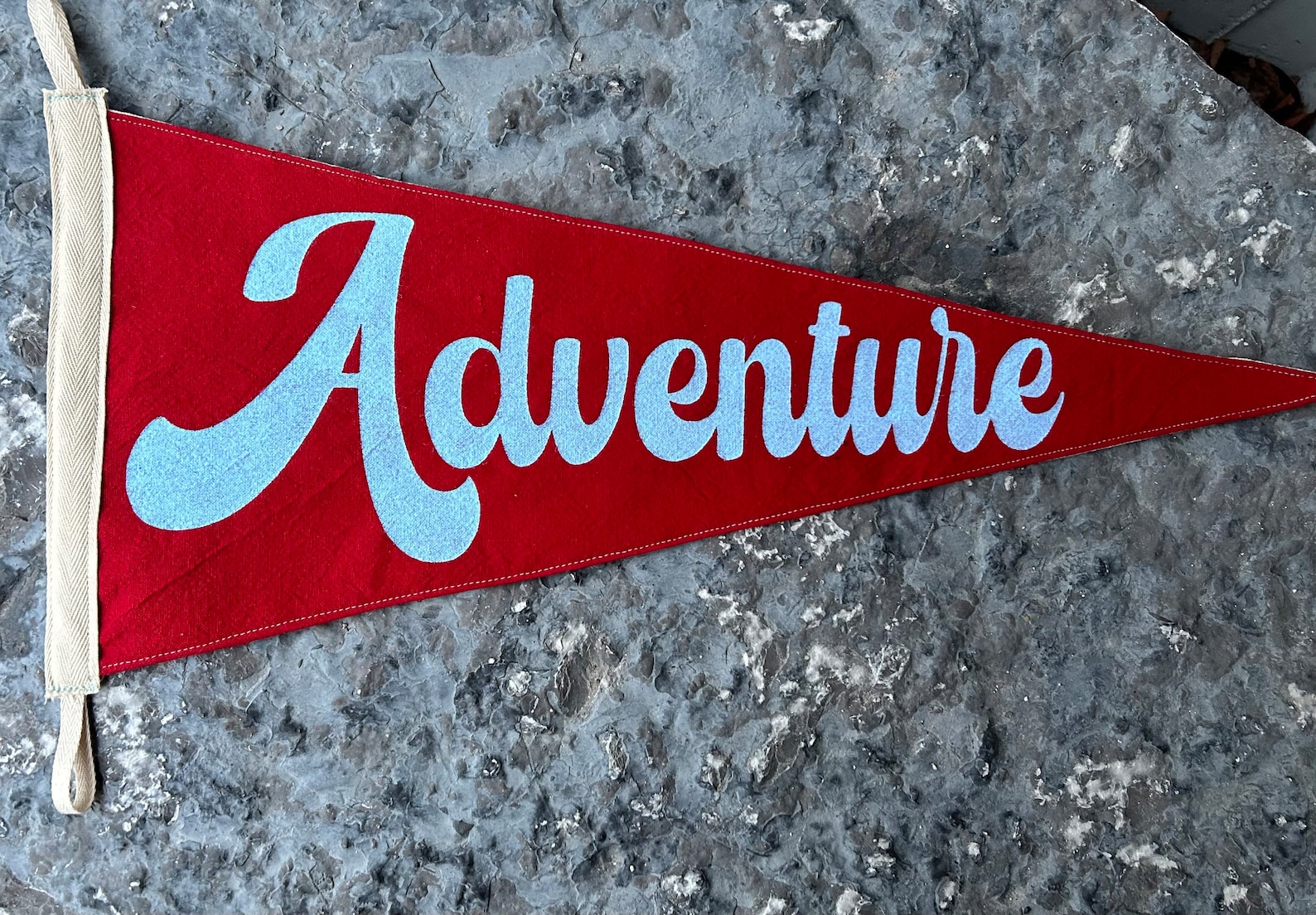 Personalized Pennant Canvas Pennant Handmade Pennant Cottage Decor ...