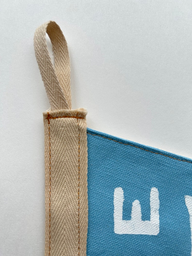 Lake Huron Canvas Pennant Flag - Etsy