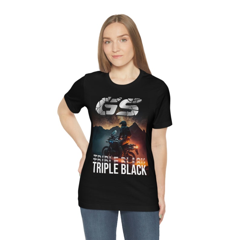 Triple Black BMW GS R1250, Bmw Gs T Shirt, Bmw Motorrad Gs T Shirt | A ...